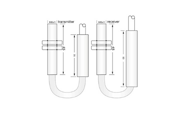 M8 Laser Photoelectric Sensor Through Beam Type | Kjtdq
